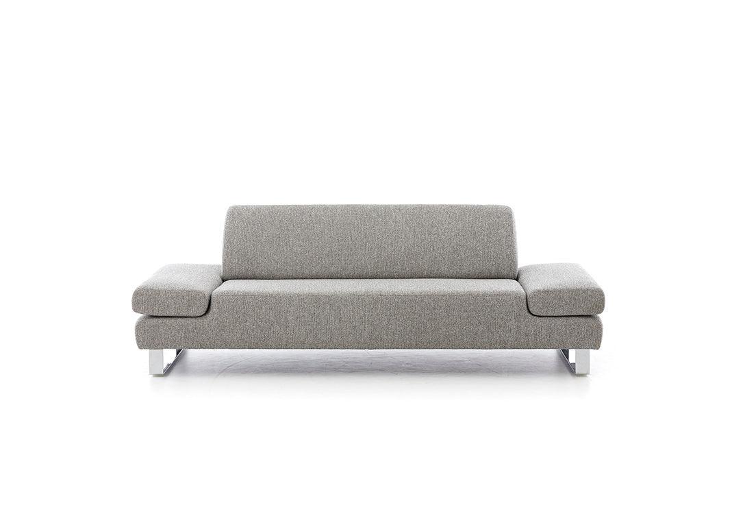 W.SCHILLIG Sofa taboo 22070 PF Stoff S22/22 steel – Komfortmöbel24